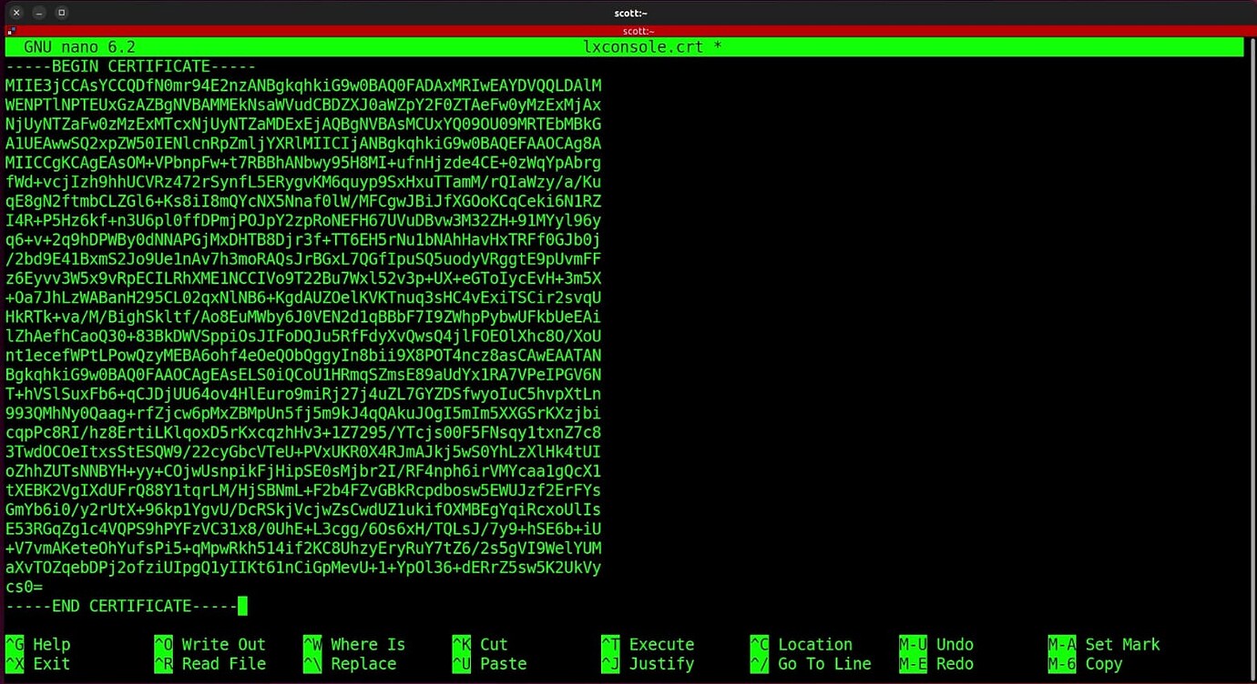 LXConsole: The New LXD Dashboard - ScottiByte's Discussion Forum