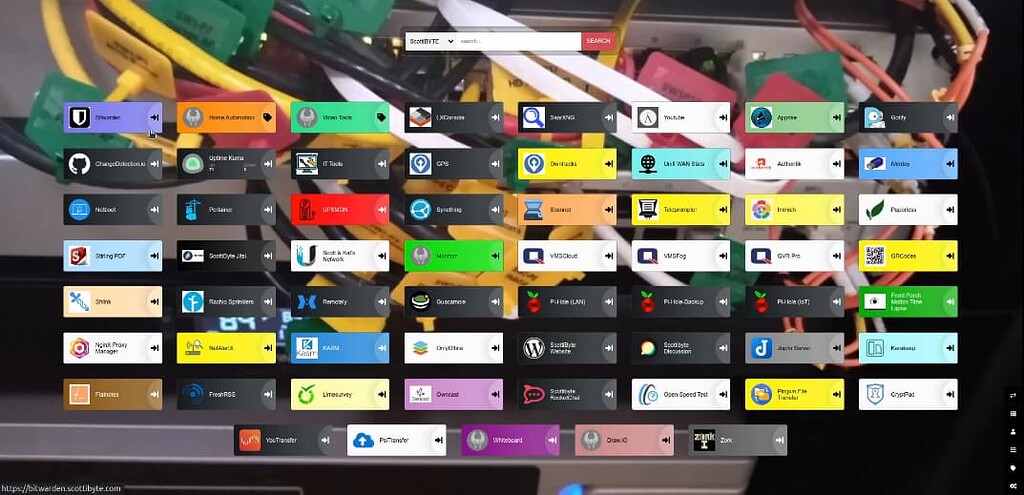 Lab Dash Home Lab Dashboard - ScottiByte's Discussion Forum