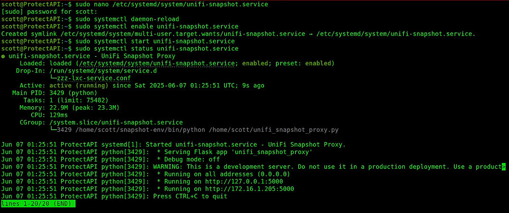 Unifi Protect Camera API - ScottiByte's Discussion Forum
