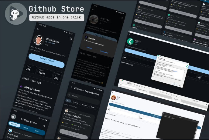 GitHub Store (Windows, Linux, MacOS & Android) - ScottiByte's ...